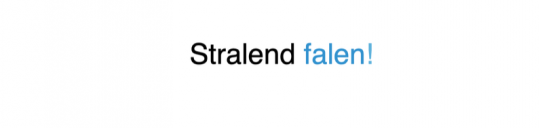 Stralend falen | Breinkorf